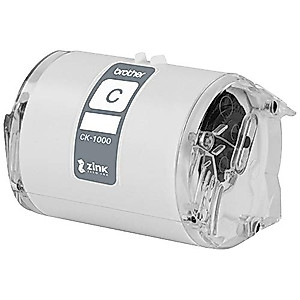 Brother Genuine CK-1000 ~2 (1.97”) 50 mm Wide x 6.5 ft. (2 m) Cleaning Roll for Brother VC-500W Label and Photo Printers