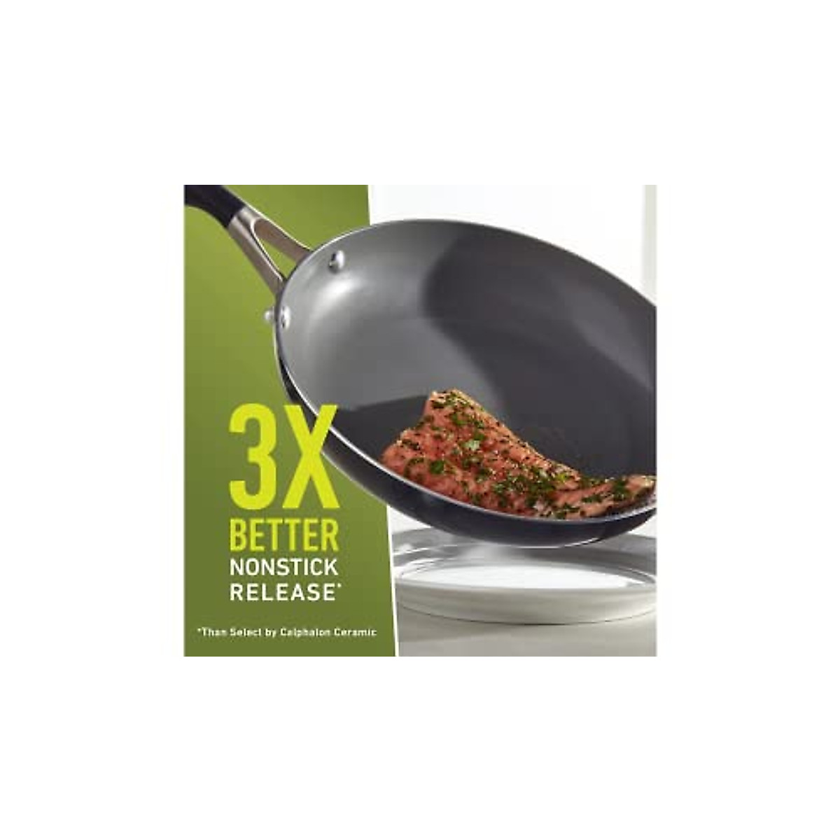 Calphalon Select Oil-Infused Ceramic 12-Inch Fry Pan PTFE-PFOA-Free