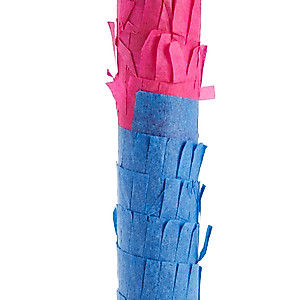 Small Pinata Stick and Blindfold for Kids Birthday, Cinco de Mayo Party Decorations (2-Piece Set)