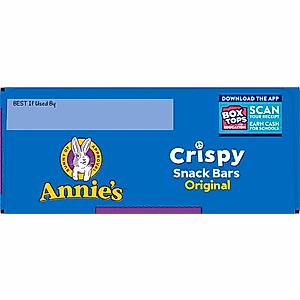 Annie's Organic Original Crispy Snack Bars, Gluten Free, 3.9 oz, 5 ct.