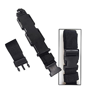 TIETHEKNOT Plastic Dagger Tactical Rubber Knife with Sheath Military Training Dagger Suitable for Soft Guns Firearms Martial Arts Pretend Cosplay Fun Game M9 Model Halloween