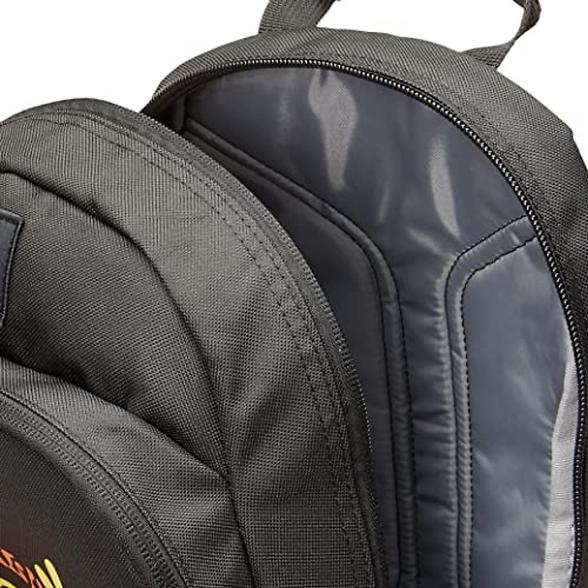 Quiksilver Boys' Chompine Everyday Backpack, Black/RED, 1SZ