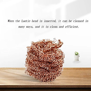 Soldering Iron Tip Cleaner,Welding Soldering Solder Tip Cleaning Wire,Soldering Brass Sponge Tip Cleaner for Cleaning Solder Irons Heads and Tips(1pcs)