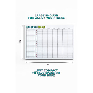 Schedule Magic Time Blocking Planner (Weekly)