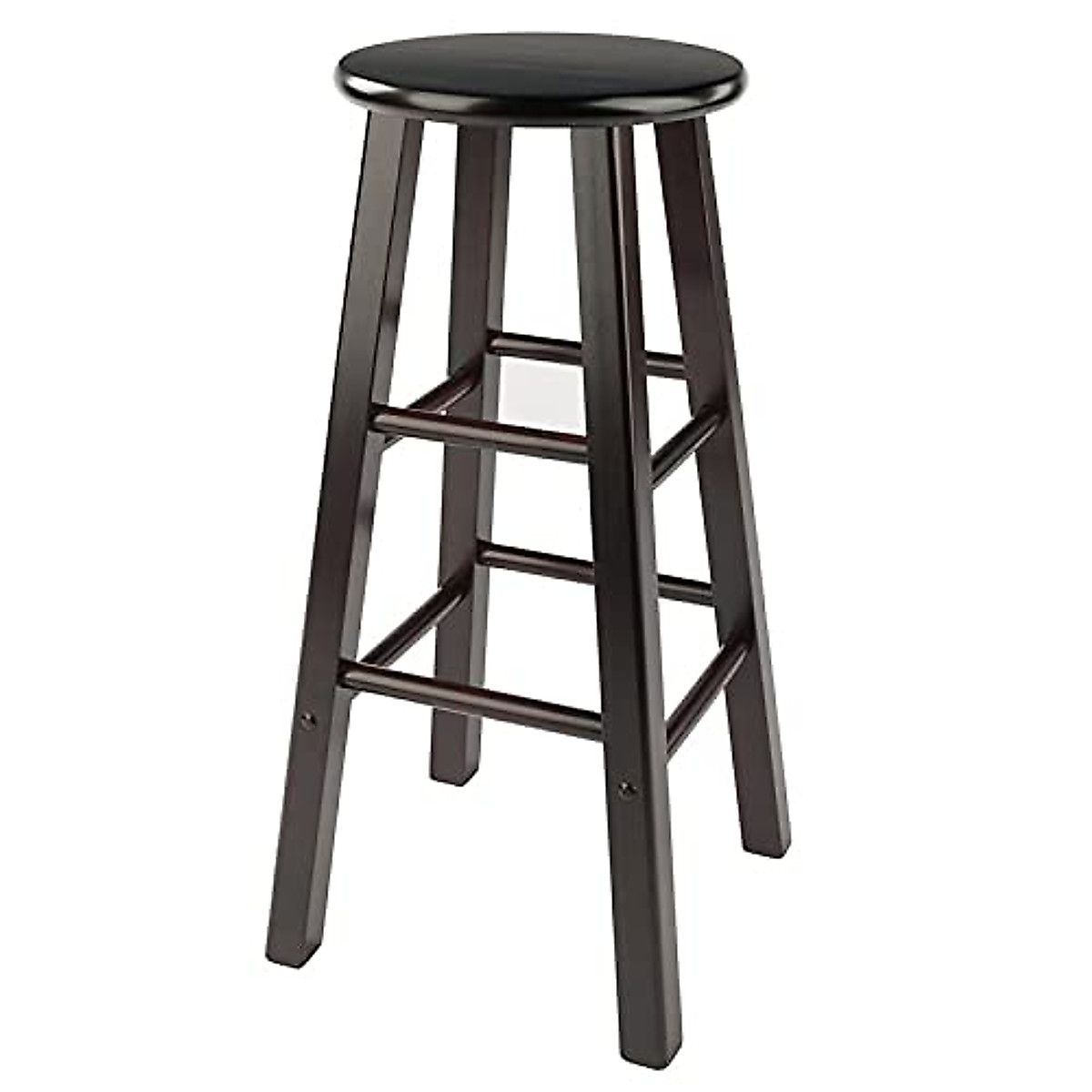 Winsome Wood Element Bar Stools, 2-Pc Set, Espresso