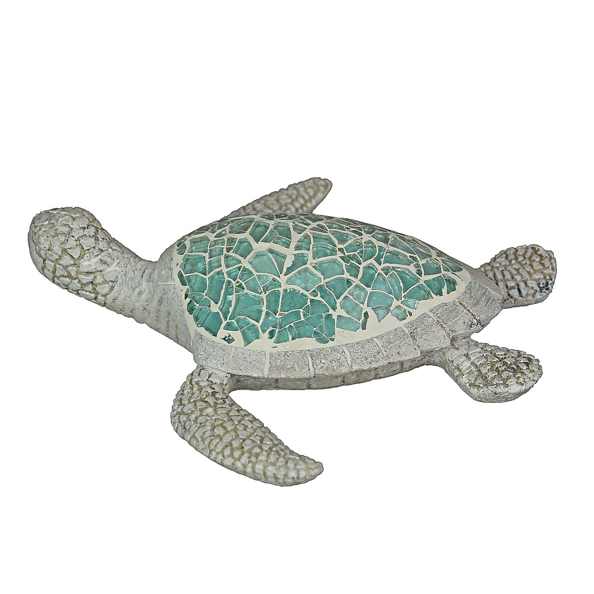 Things2Die4 7 Inch Resin Sea Turtle Sculpture Wall Hanging Beach Home Decor Decorative Art