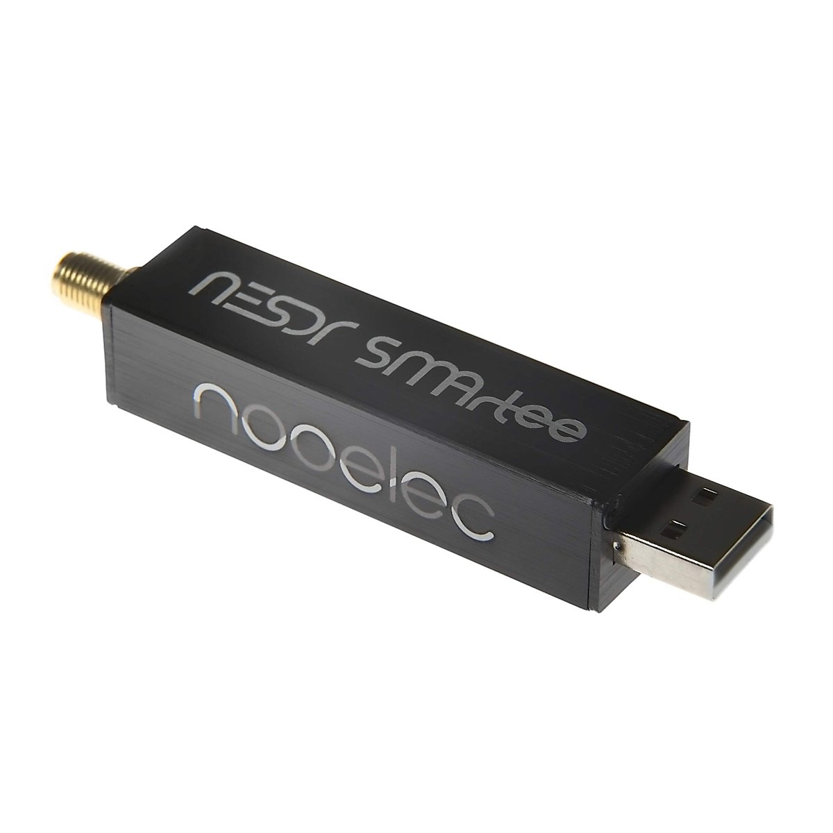 NESDR SMArTee v2 Bundle - Premium RTL-SDR w/Integrated Bias Tee, Aluminum Enclosure, 0.5PPM TCXO, SMA Input, Antenna Base & 3 Antennas. RTL2832U & R820T2-Based Software Defined Radio (SDR)