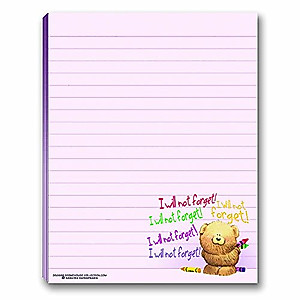 Cute Notepads - 4 Assorted Pads - Sweet, Feel Good Notepads - Great Gift Idea, 50 Sheets Each