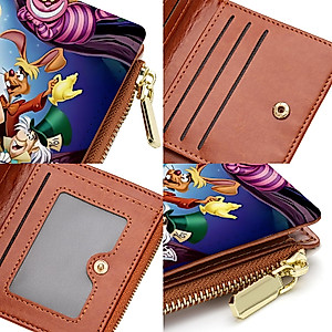 KBVWHW Cartoon Animation Faux Leather Wallet|Alice Fans Gift TV Movies Lover Gifts Birthday Graduation Christmas Gifts for Daughter Girls (alice)