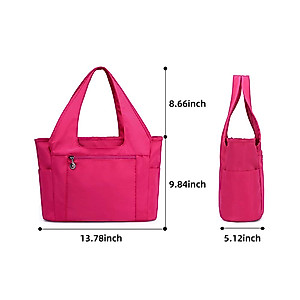 MINTEGRA Nylon Women Fashion Large Tote Shoulder Handbag Waterproof Work Bag Functional Clinical Bag