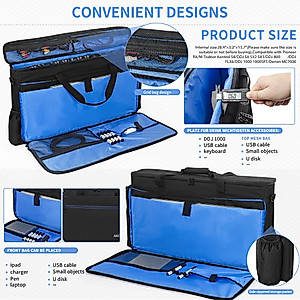 AKOZLIN Padded DJ Mixer Gig Bag Controller Travel Shoulder Bag Fits for Pioneer RX/NI Traktor Kontrol S8/DDJ SX SX2 SX3/DDJ 800/DDJ FLX6/DDJ1000 1000SRT/MC7000