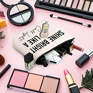 TOBGBE ICU Doctor Gift Medical Staff Travel Bag Emergency Room Nurse Zipper Bag ER Nurse Gift Nurse Appreciation Gift (Shine Bright)