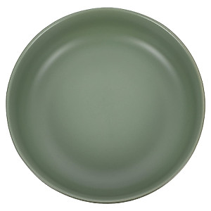 CALLARON Home Decor Footed Ceramic Bowl Vintage Porcelain Pedestals Bowl Decorative Centerpiece Bowl Round Serving Plate for Dried Fruit Candy Snacks Nuts Green Vintage Decor