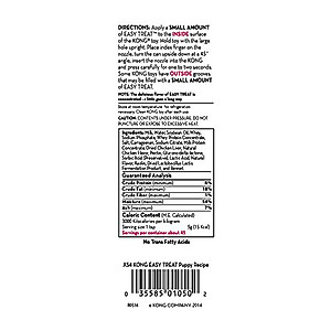 KONG - Dog Treat Combo - Easy Treat, Snacks and Ziggies - Puppy Treats for Medium/Large Puppies