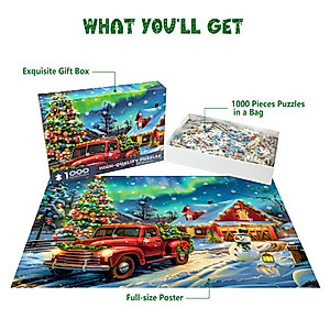 1000 Piece Puzzle for Adults Calm Campsite Puzzle Lake Boat Jigsaw Puzzles 1000 Pieces for Adults Teens Camping Scene Puzzle 1000 Pieces Reduced Pressure Puzzles for Adults 1000 Pieces and Up