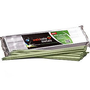 Weldcote Metals E 6011 Welding Rod 1/8" 5 Lbs, Low Manganese Emission Patented Stick Welding Rods for Safer Welding, Carbon Steel Stick Electrodes - Made in Israel