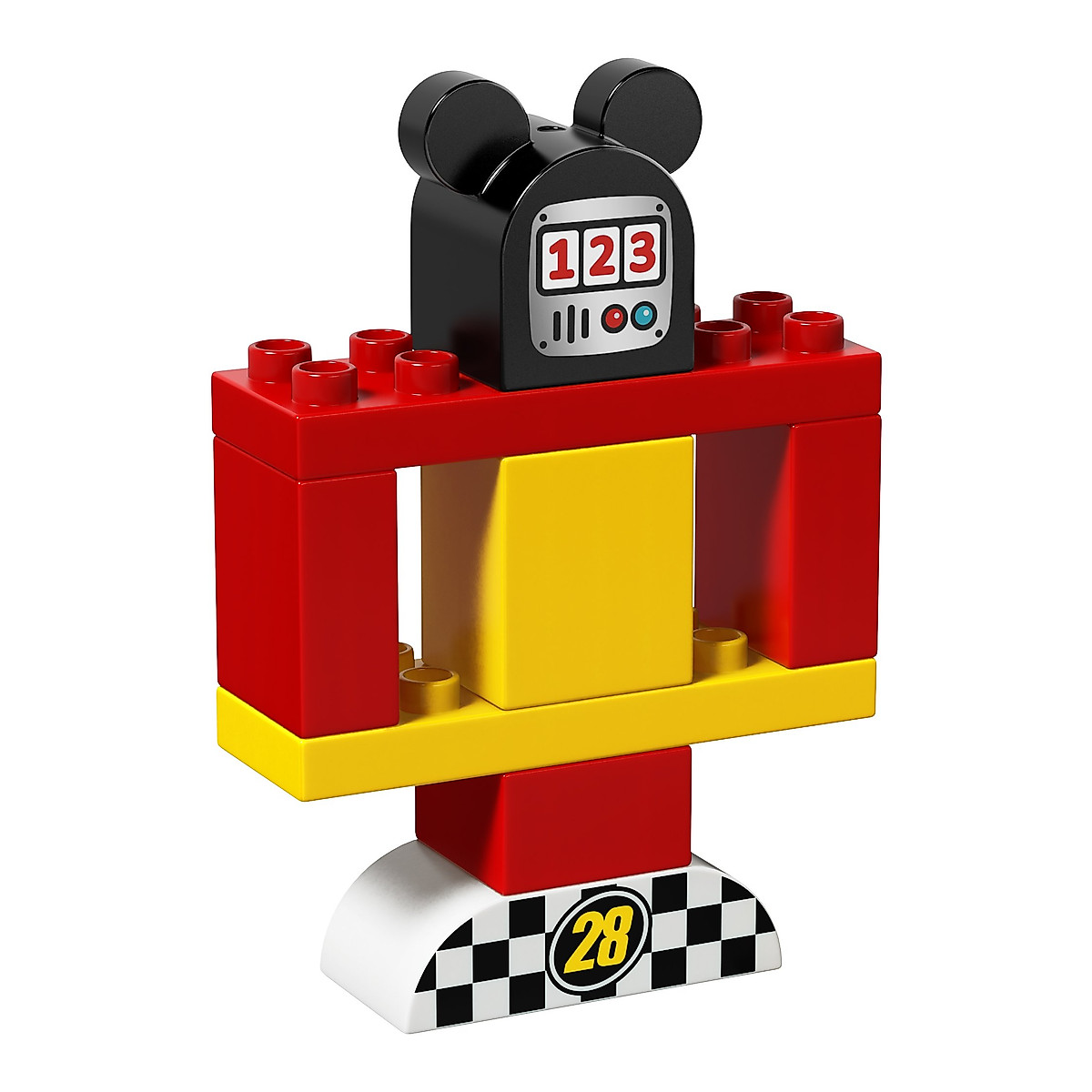 LEGO DUPLO Brand Disney 6174752 Mickey Racer 10843 Building Kit (15 Piece)