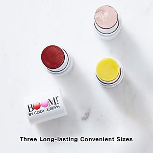 BOOM! by Cindy Joseph Cosmetics Boomstick Trio - 3 Pack Boom Makeup Sticks for Older Women & Mature Skin - Blush Stick, Highlighter Stick & Moisturizer
