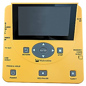 Wolverine TransMedia- Home Movies Digitizer Scanner and Converter. Video to Digital Converter - Record Video from VCR's, VHS Tapes, AV- RCA, Hi8, Camcorder, DVD