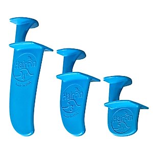 As Seen On Shark Tank - HairFin Haircut Tool Kit, Set of 3 Includes 2”, 3”, and 4” Hair Cutting Guides - Made in USA