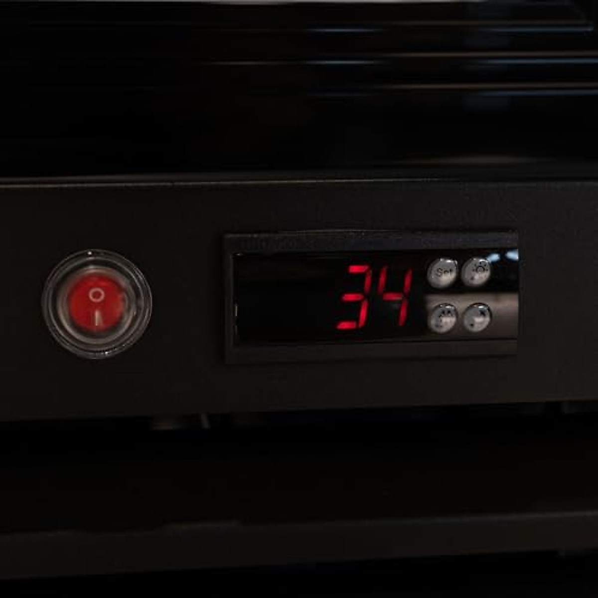 Procool Refrigeration Glass 2 Door Display Cooler "Ice Cold Beer" Design; 35 Cubic Ft., 45" Wide