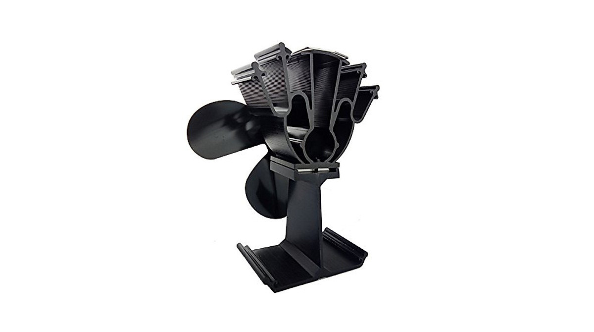 VDSA Stove Fan: Eco-Friendly 4-Blade Heat Powered Efficiency