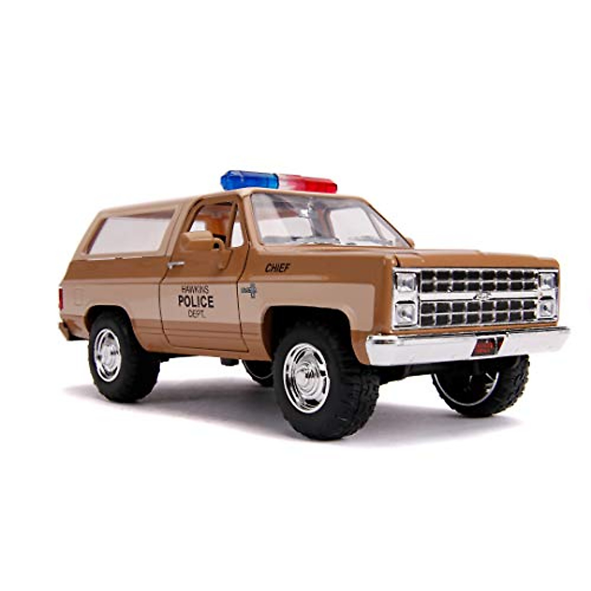 Jada Toys Stranger Things 1980 Die Cast Blazer with Badge Standard, Multi-Colored (JA31111)