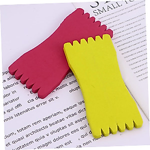 PLAFOPE 100 Pcs foam wrap fishing line storage board sanding blocks fine sandpaper fishing line spools snelled fishing hook dry hands thread stand fishing line winding board cross sponge