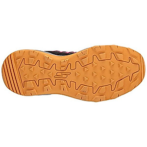 Skechers Women's GO Run Trail Altitude-River Sneaker, Black/Light Blue, 6