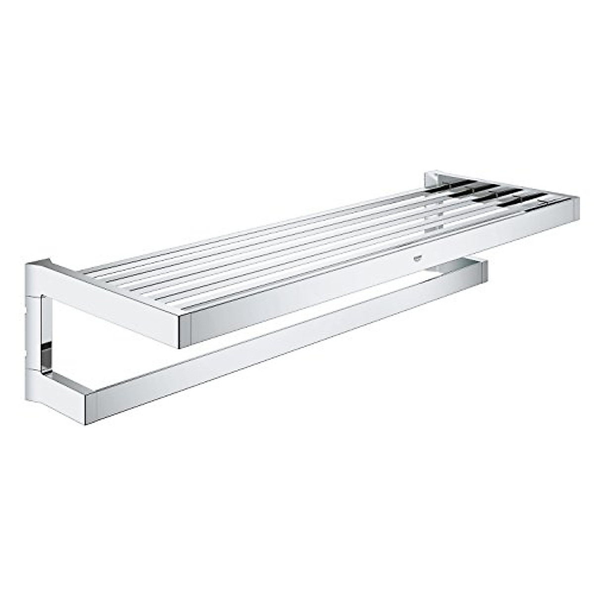 Grohe 40804000 Selection Cube Multi-towel Rack, Polished Chrome, 24"