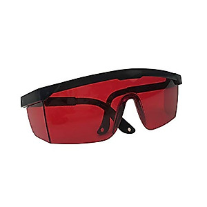 Laser Light Safety Glasses Eye Protection Goggles Laser Protection Glasses Goggles OD 4+ Red Color For Typical 200~540nm Blue Violet Green Laser Engraving Cutting Machine
