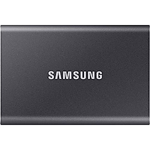 Samsung T7 Portable SSD - 1 TB - USB 3.2 Gen.2 Externe SSD Titan Gray (MU-PC1T0T/WW)
