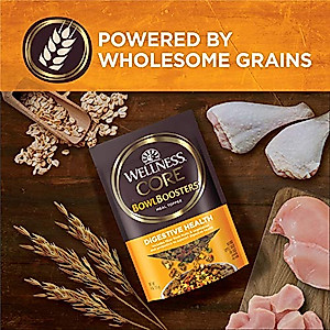 Wellness CORE Bowl Boosters Digestive Health Dog Food Topper, 4 Ounce Bag