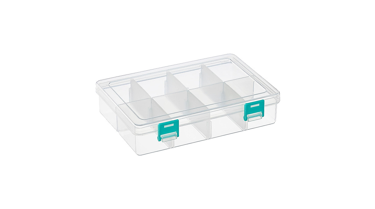 Simply Tidy 8-Compartment Storage Box - Organize Effortlessly