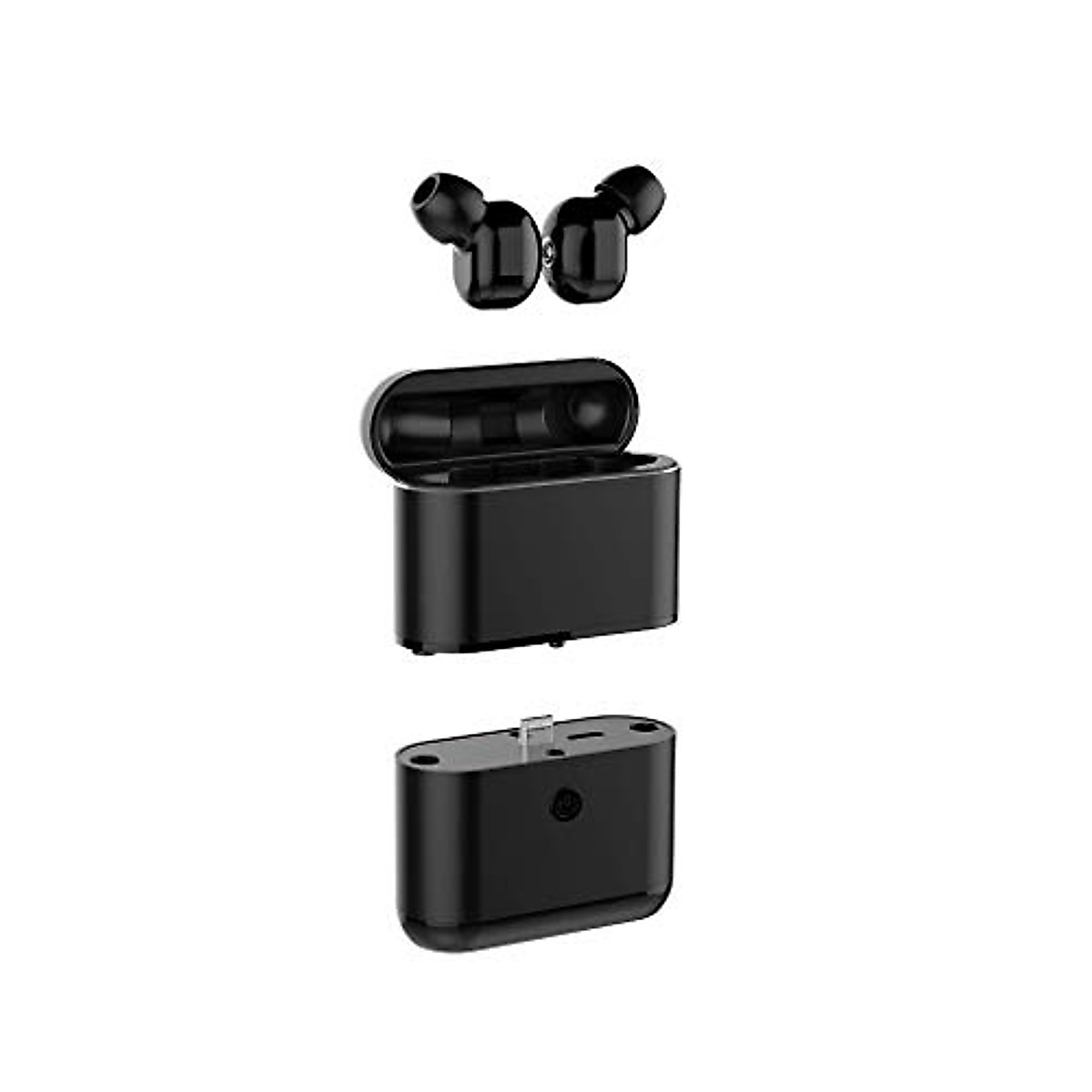 TBIIEXFL Earbuds Headphones Touch Control with Charging Case Waterproof Stereo Earphones in-Ear Built-in Mic Headset Premium Deep Bass for Sport (Color : D)