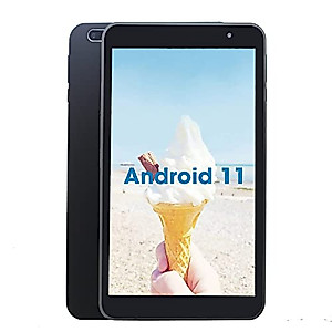 CWOWDEFU HD 8 Inch Tablet 2023 Kids Tablet Android 11 Tabletas 8" HD Display, 32 GB, 2.4G / 5G WiFi Tablette Touchscreen Tablet Computer, Black