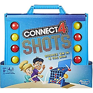 Hasbro Gaming Connect 4 Shots Board Game Activity for Kids Ages 8+, Active Games for Kids, Family Games for 2 Players, Kids Games, Kids Gifts