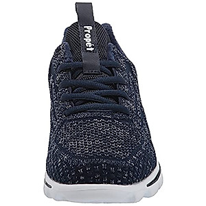 Propét Women's TravelActiv Allay Sneaker,Navy,6.5 Wide