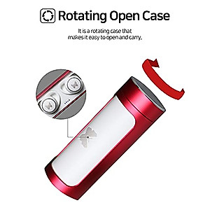 Summonerbuds AI White (White Silicon Case) Bluetooth 5.0 True Wireless Earbuds IPX6 Waterproof, in-Ear Earphones with Microphone