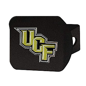 University of Central Florida Black Metal Hitch Cover - 3D Color Emblem