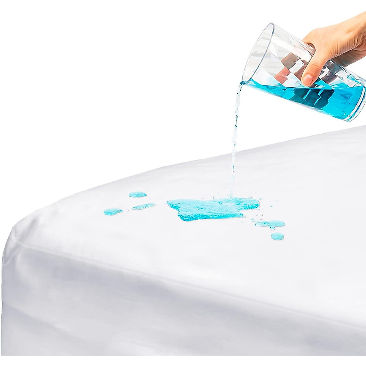 DMI Waterproof Mattress Protector and Mattress Cover, Encased Zippered Fit, Twin, Packaging may vary