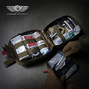 EVERLIT Survival 36 Inch Splint - Lightweight Reusable Combat Splint, Waterproof First Aid Medical Tactical Field Splint For Bone Fracture Treatment (36" Folded)