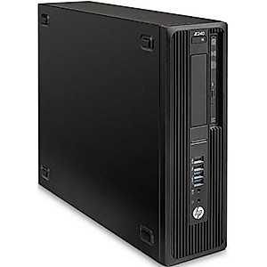 HP Z240 Workstation SFF Desktop PC, Intel Core i5-6500 Upto 3.60GHz, 32GB RAM, 512GB SSD, AMD Radeon HD 8570 1GB 4K, DisplayPort, HDMI, DVI, AC Wi-Fi, Bluetooth - Windows 10 Pro (Renewed)