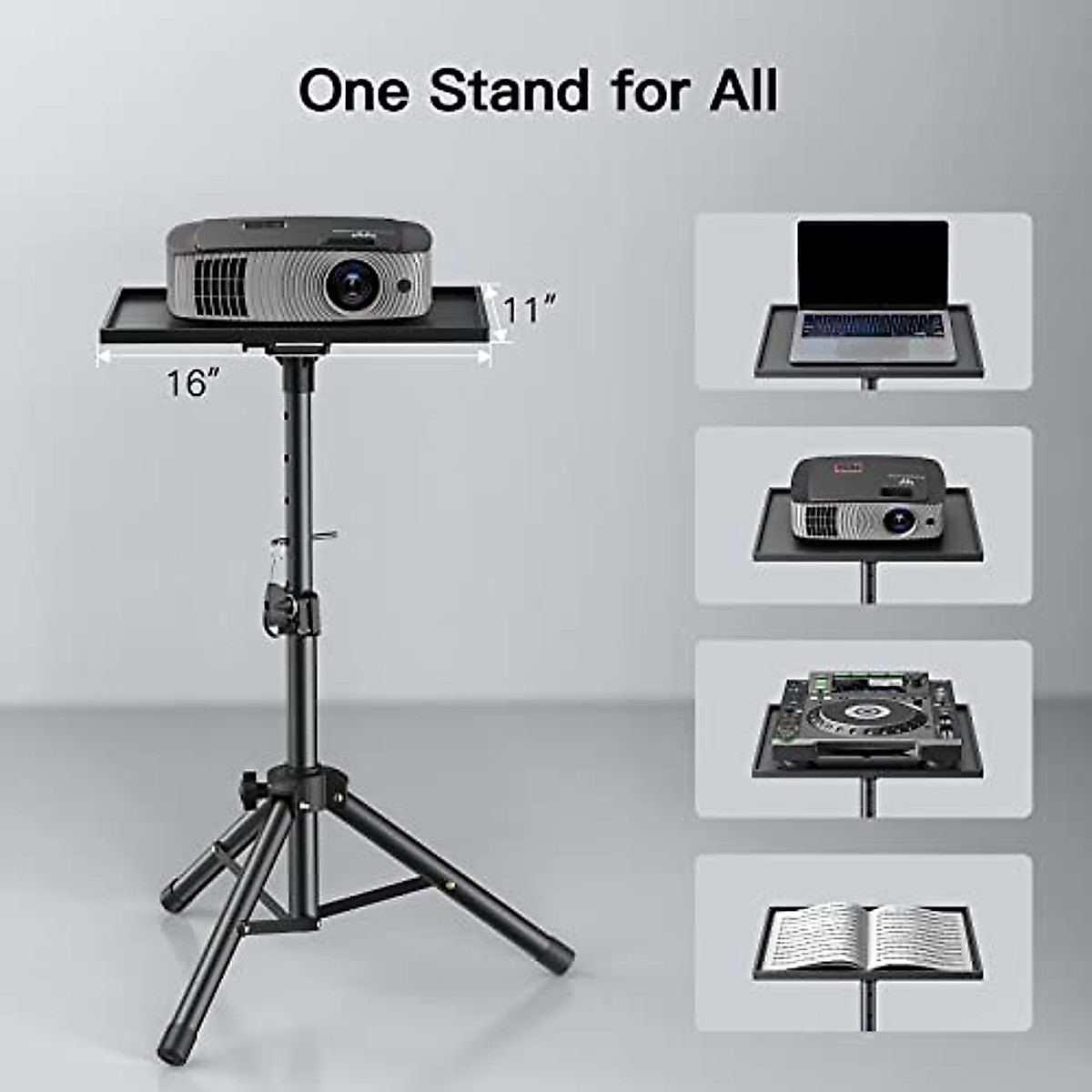 Amada Foldable Projector Tripod Stand for All Needs