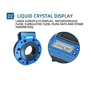 ZC-T3-1-K DN50 DN65 DN80 Smart Ultrasonic Flowmeter Water Flow Tester Agricultural Irrigation Usage IP65 RS485(DN100 Flowmeter)