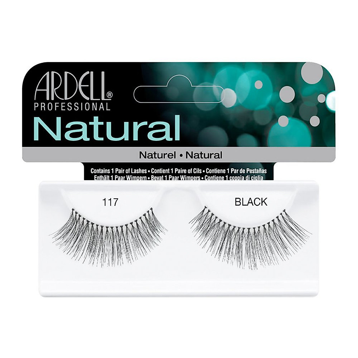 Ardell Fashion Lashes, 117 Black, 1 Pair (Pack of 3)