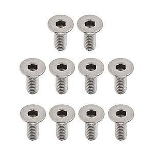 103 Titanium Alloy Screw Hex Cap Head Socket Key Bolts 6/8/10/12/15mm, M3 x 10mm