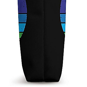 Retro Puzzle Heart Autism Awareness Men Women Kids Teacher Tote Bag