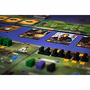 Paladins of The West Kingdom Strategy Board Game, 1-4 Players, Ages 12 and Up, 90-120 Min Play Time, Most Victory Points Win, Build Outposts, Fortifications, Commission Monks, & Confront Outsiders