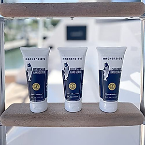 MacKenzie's Fisherman Hand Scrub - 6 Oz - Cleansing & Deodorizing Hand Cleaner - Gifts for Fisherman, Cooks & Gardeners